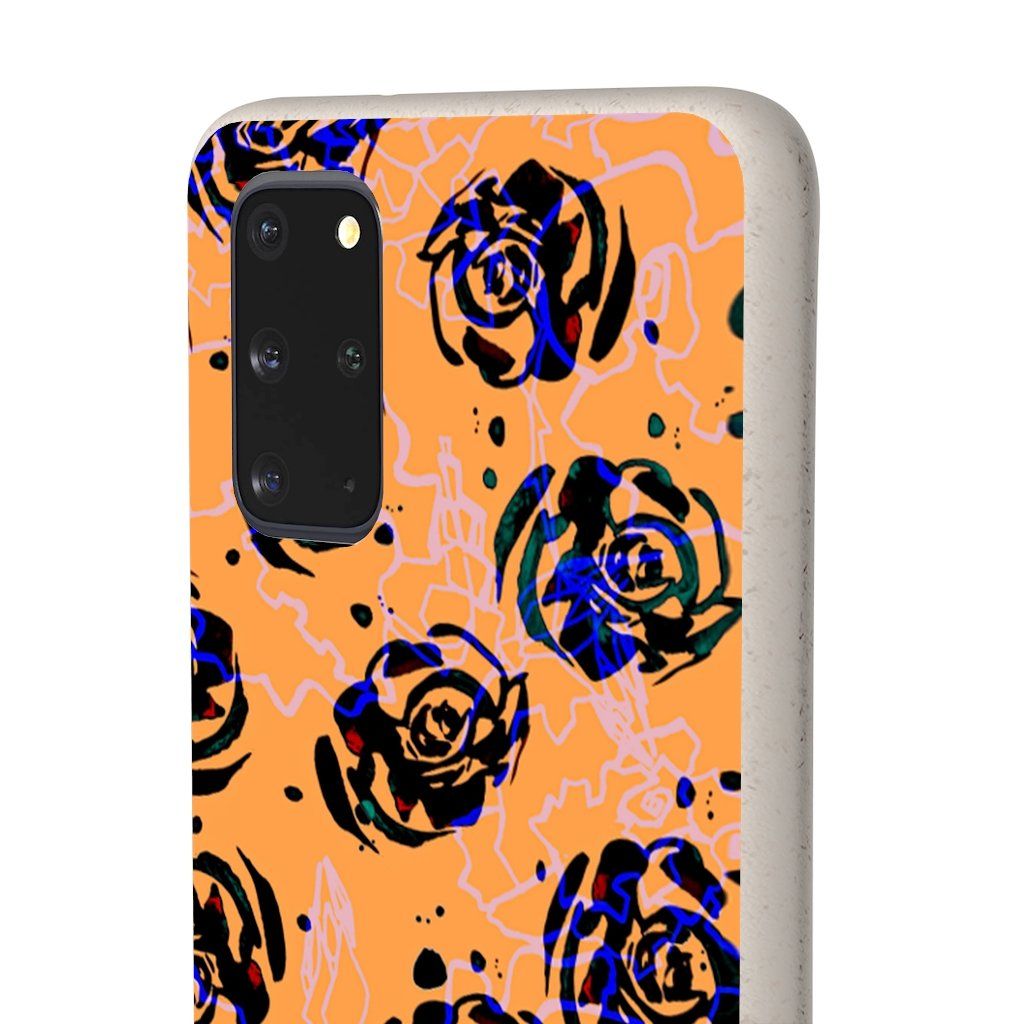 Biodegradable Case || BLACK ROSES || – Byheart Design's Pattern Studio